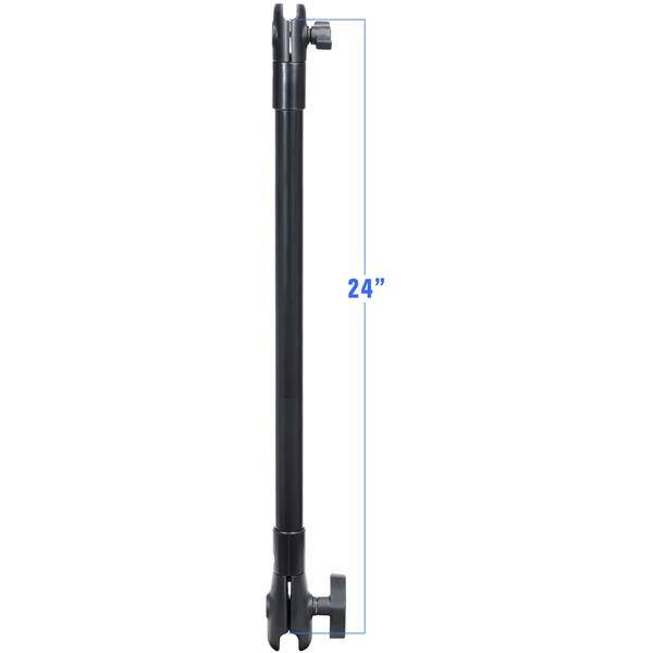 RAM® 24" PVC Pipe Extension with B Size & C Size Socket Arms | ram-mount.pl