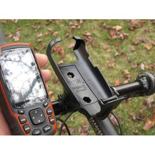 Uchwyt rowerowy RAM® EZ-On/Off™ do Garmin Astro 320, GPSMAP 62 i więcej ...